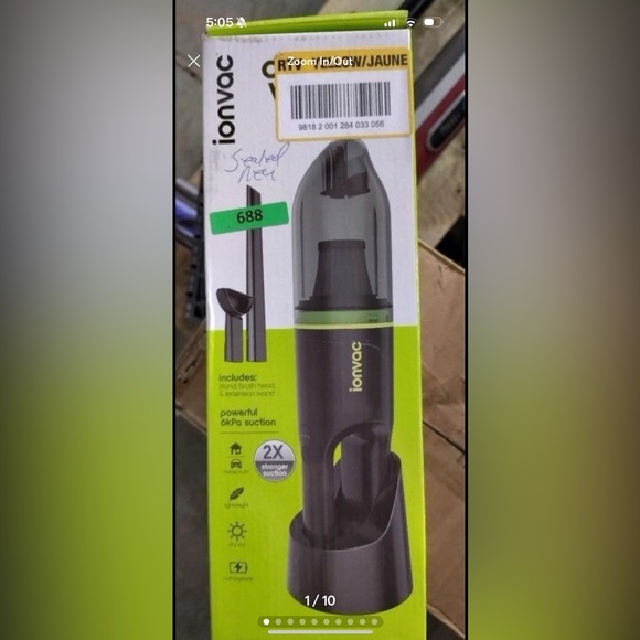 Tzumi | Other | New Tzumi Ion Vac Cordless Handheld Vacuum | Poshmark